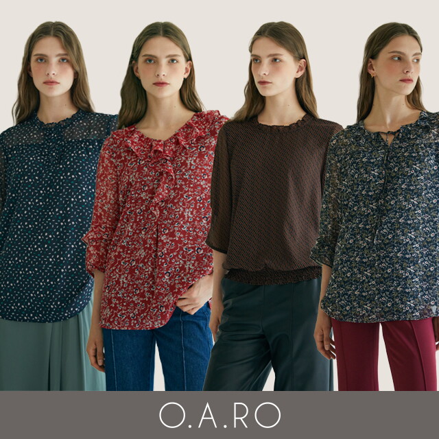 [lotteimall] 시그니처 블라우스 4종 12734110 | 홈쇼핑모아